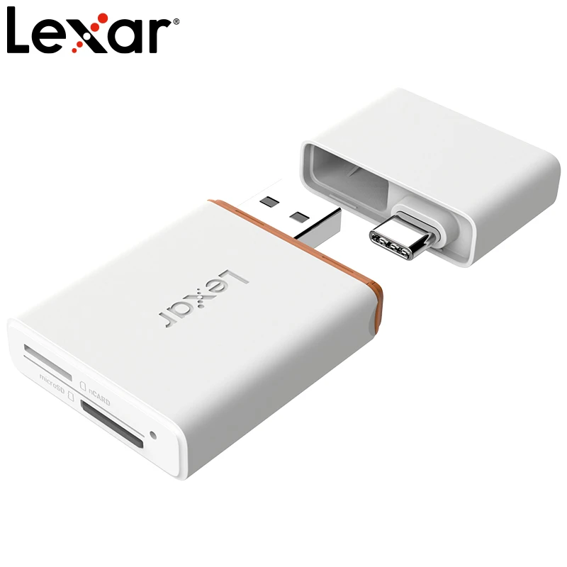 Lexar-Type-C-to-USB-Memory-Card-Adapter-SD-Micro-SD-TF-Card-Reader-USB ...