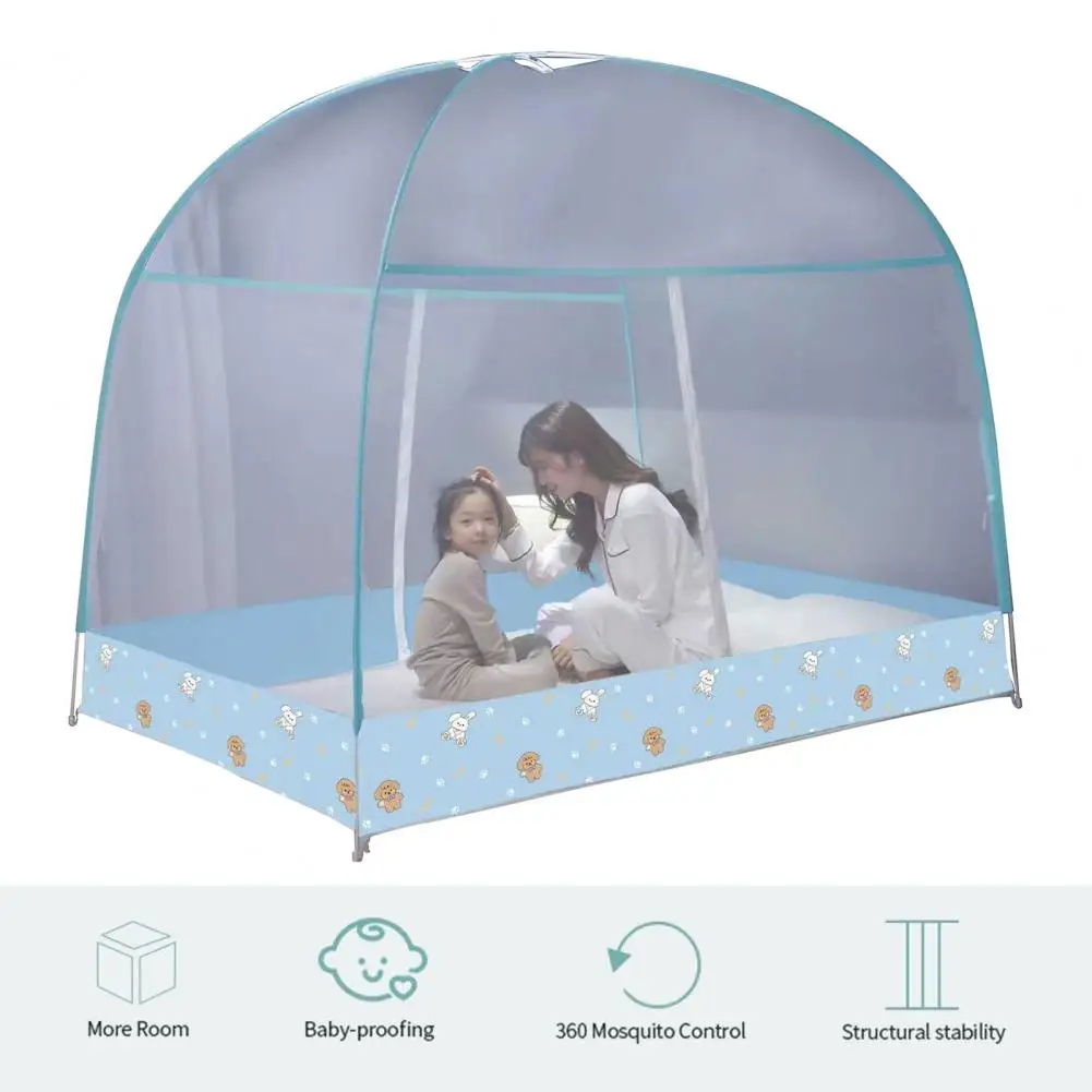 Fully-Enclosed-Mosquito-Net-Portable-Folding-Mosquito-Net-Tent-with ...