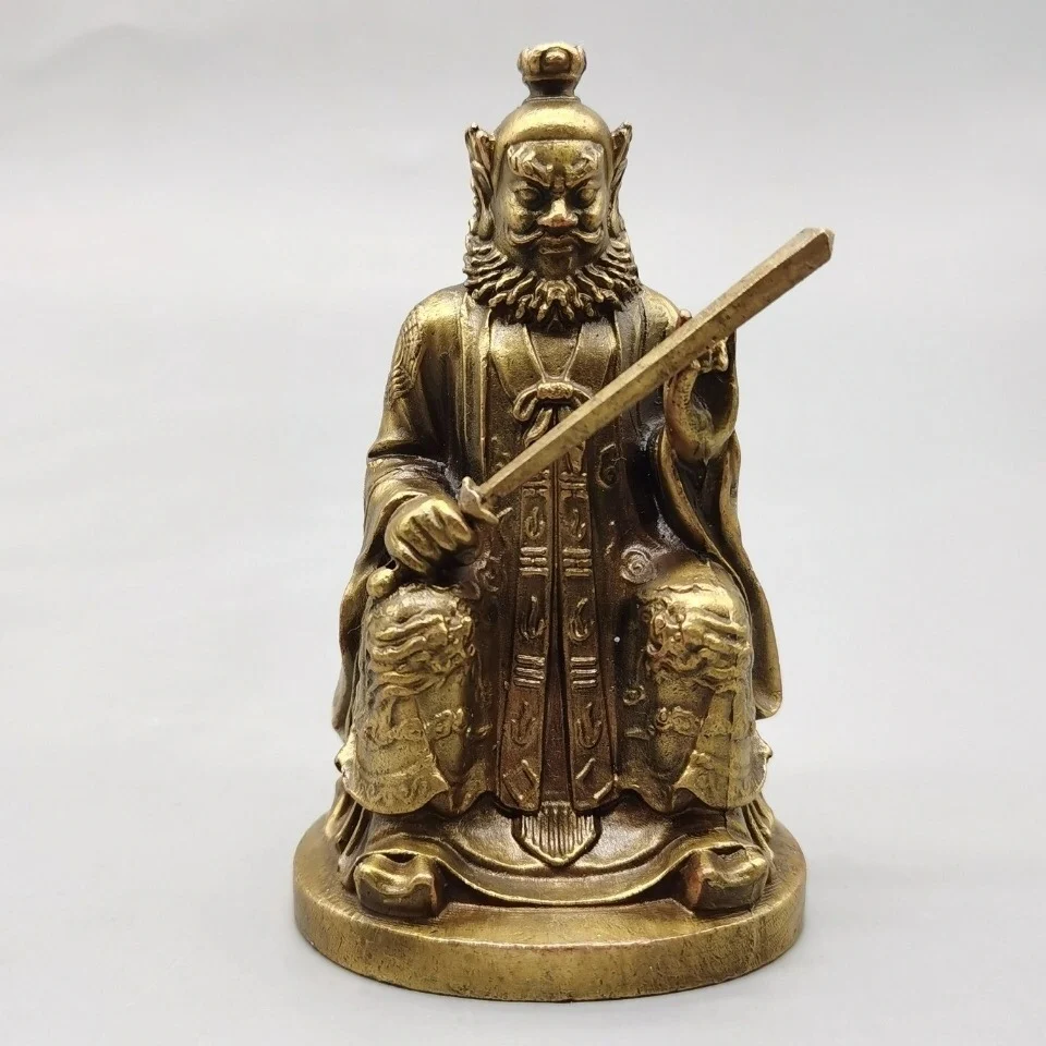 The-pure-copper-statue-of-Zhang-Tianshi-the-deity-of-Zhang-Daoling-is ...