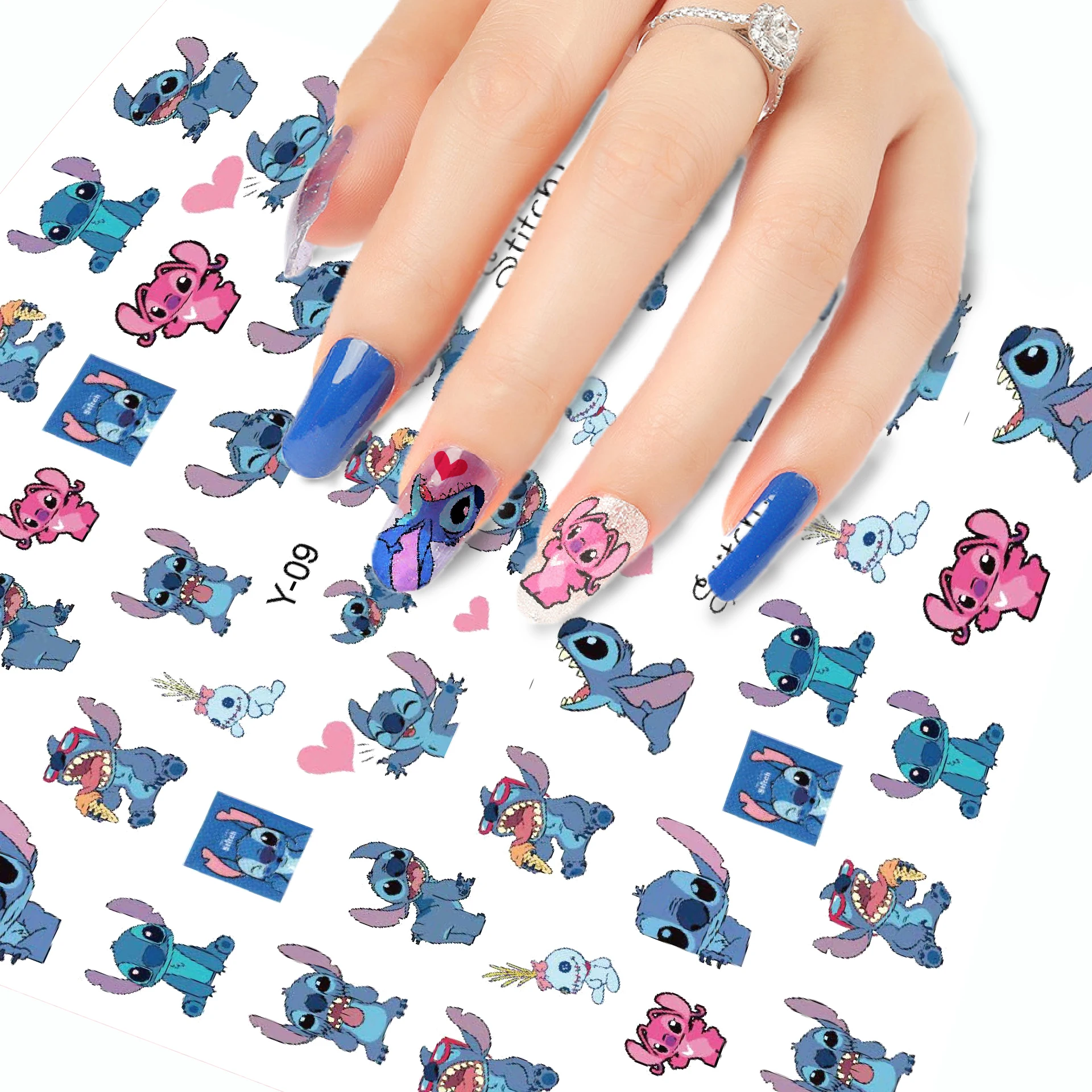 Lilo And Stitch Nail Art