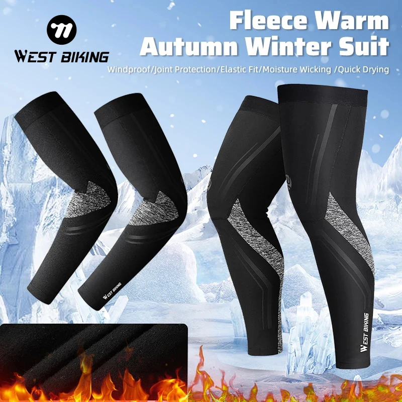 WEST-BIKING-Winter-Warm-Bicycle-Arm-Sleeves-Legwarmers-Men-Women-Spring ...