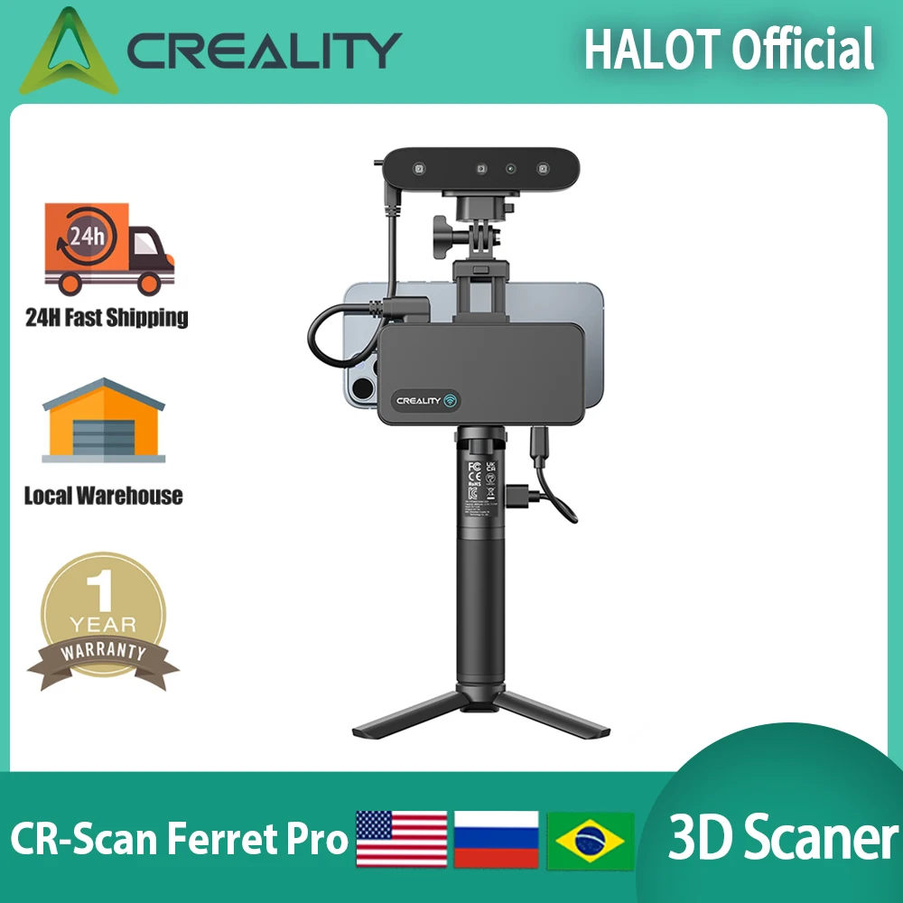 Creality 3D Scanner CR-Scan Raptor Pro/ CR-Scan Raptor / CR-Scan Otter ...