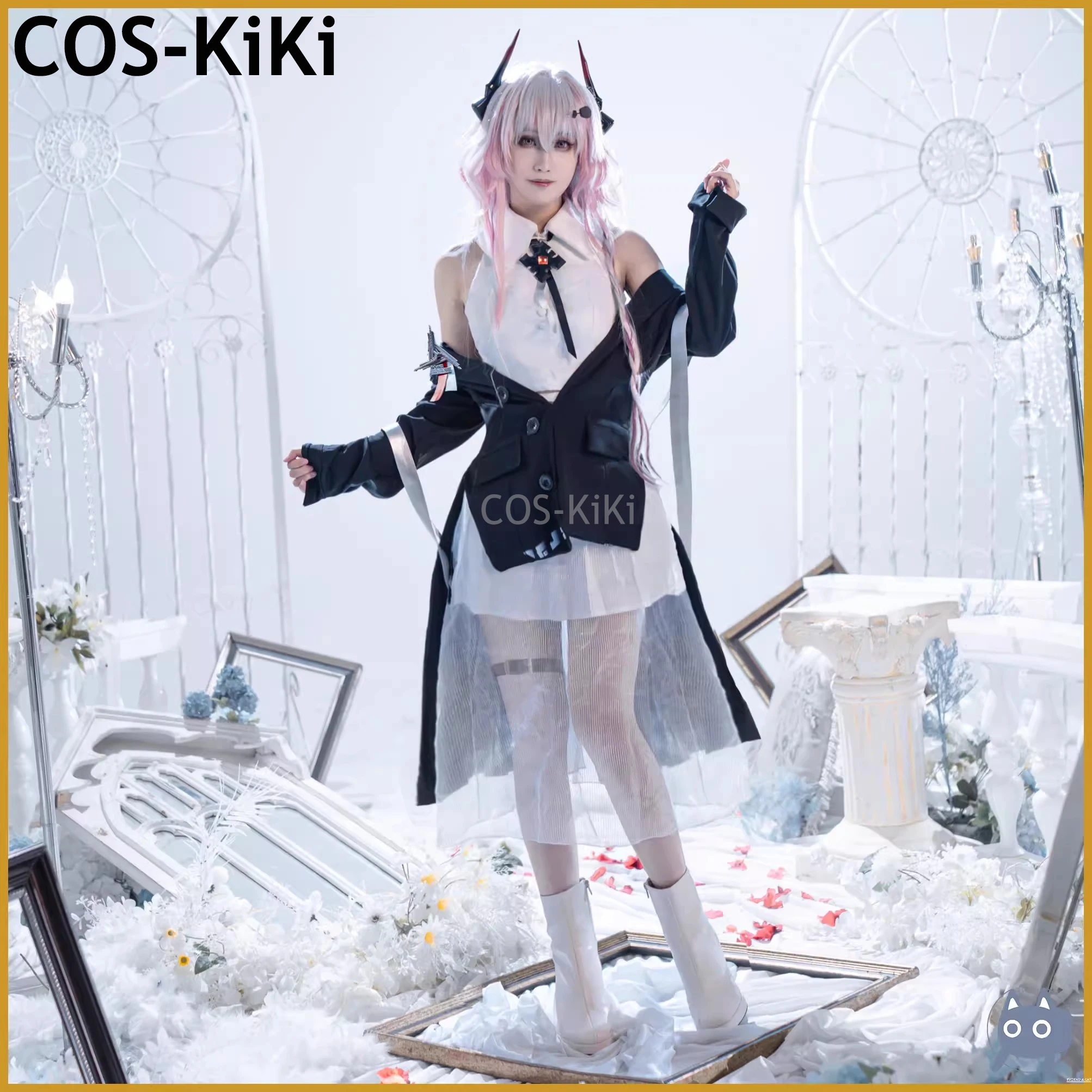 COS-KiKi-Arknights-Theresa-AMBIENCE-SYNESTHESIA-Game-Suit-Dress-Uniform-Cosplay-Costume ...