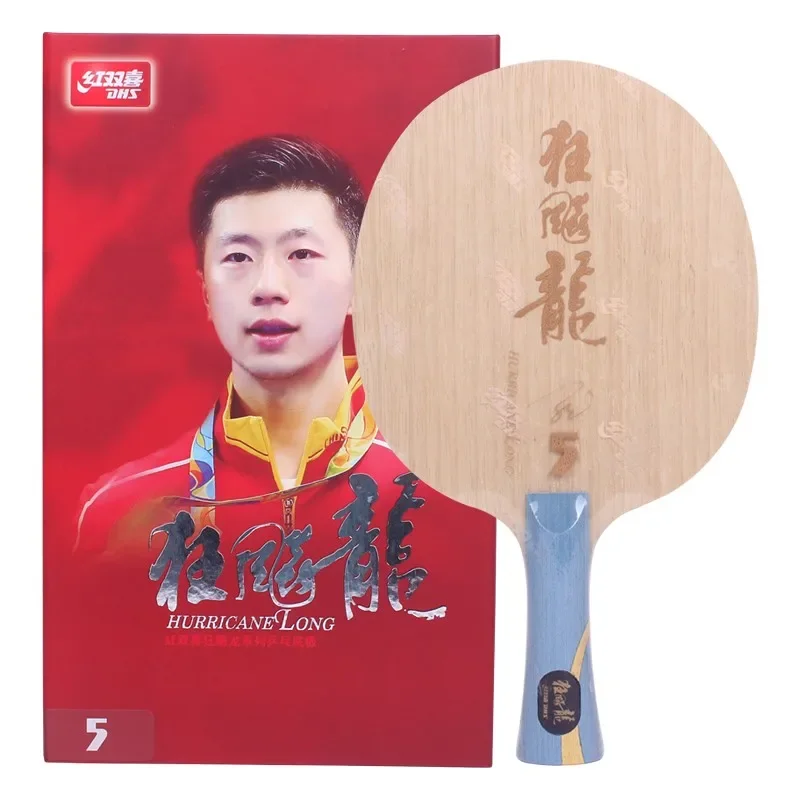 Original-DHS-Hurricane-Long-5-FL-Table-Tennis-Blade-with-Box-ALC-Racket ...