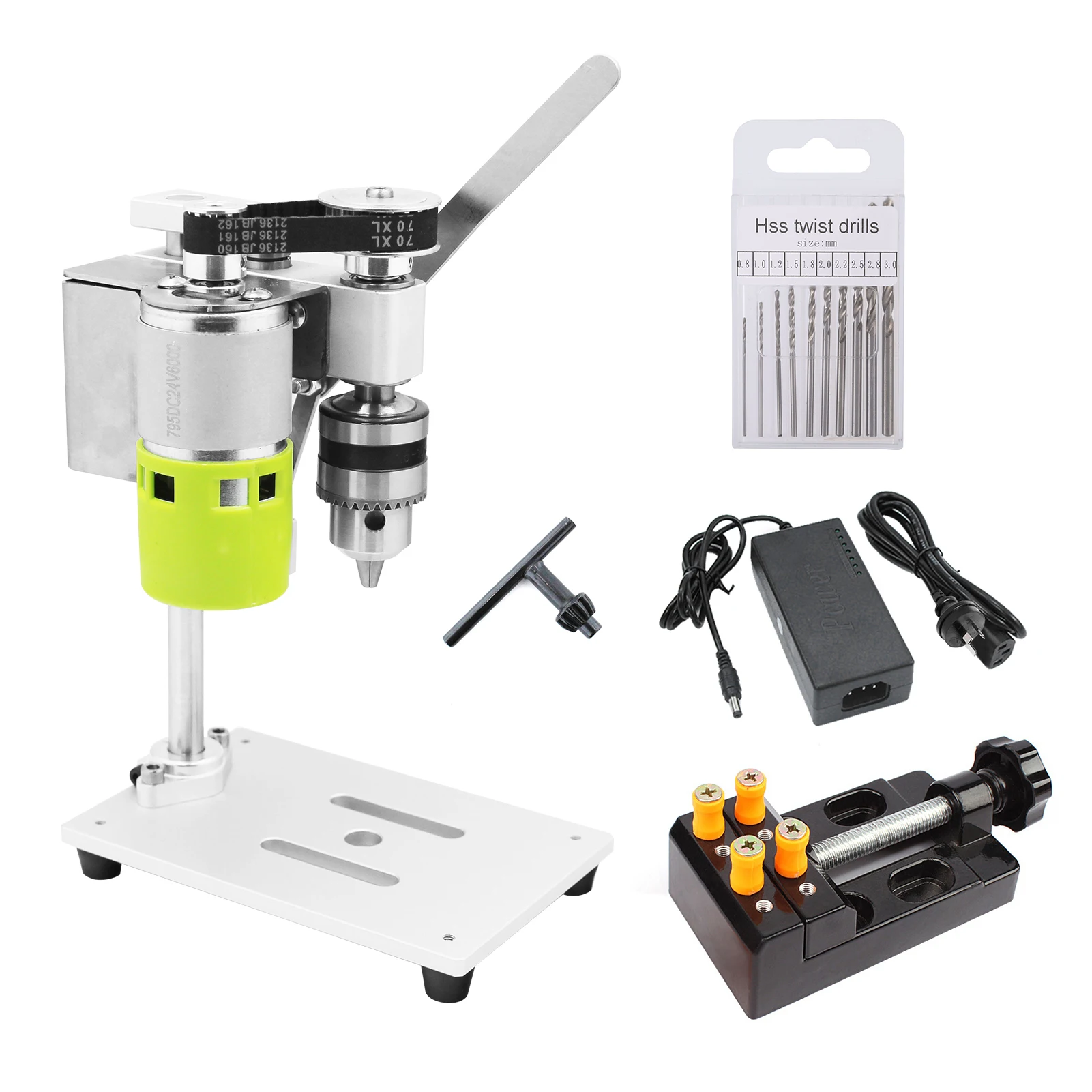Mini-Bench-Drill-Press-Small-Benchtop-Drill-Press-High-Precison-7-Speed ...