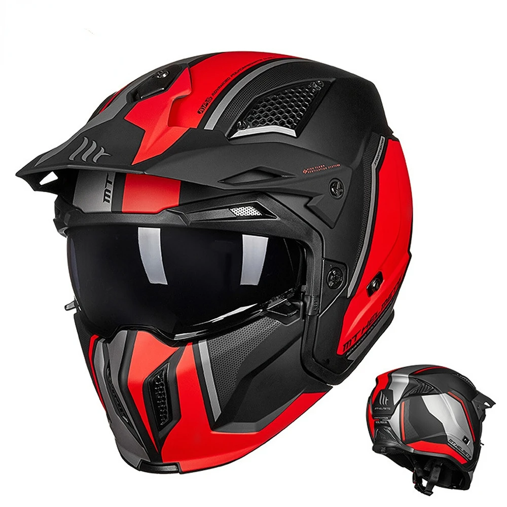 Man-Women-Motorcycle-Helmets-ECE-Approved-Full-Face-Helmet-Detachable ...