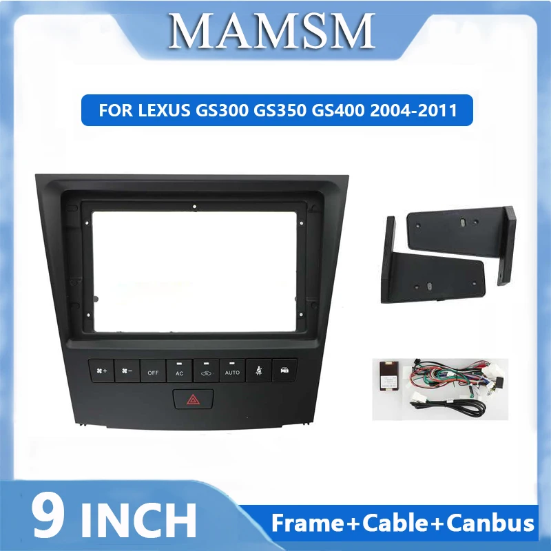 Car Frame Fascia Adapter Canbus Box Decoder For Lexus GS GS300 350 400 ...