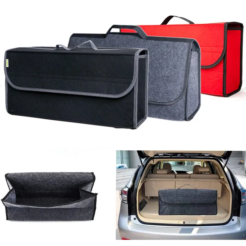 Black-Anti-Slip-Compartment-Boot-Storage-Organizer-Tool-Car-Storage-Bag ...
