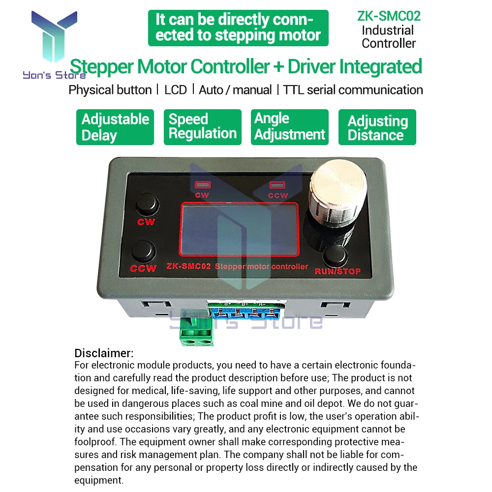 1Pcs-SMC02-DC5-30V-42-57-Stepper-Motor-Forward-And-Reverse-Module ...