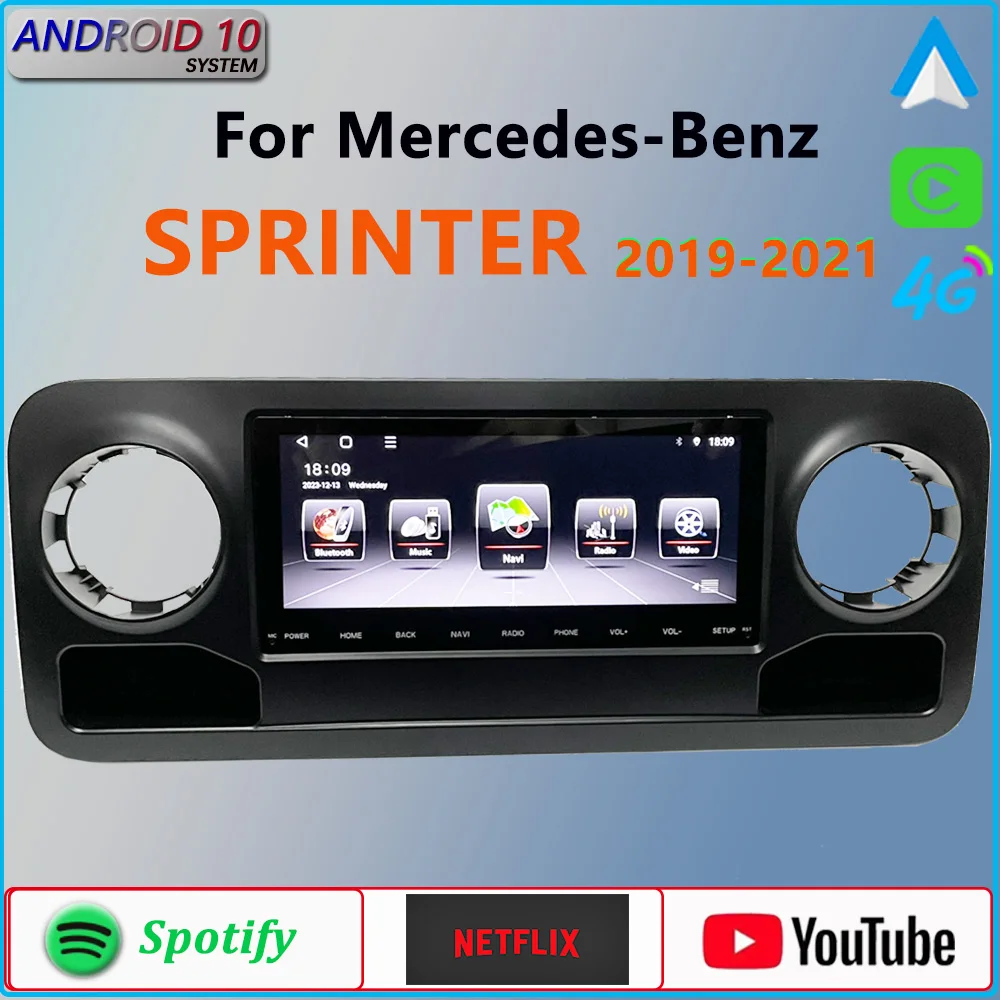Android-For-Mercedes-Benz-Sprinter-2019-To-2021-CarPlay-Car-Radio-GPS ...