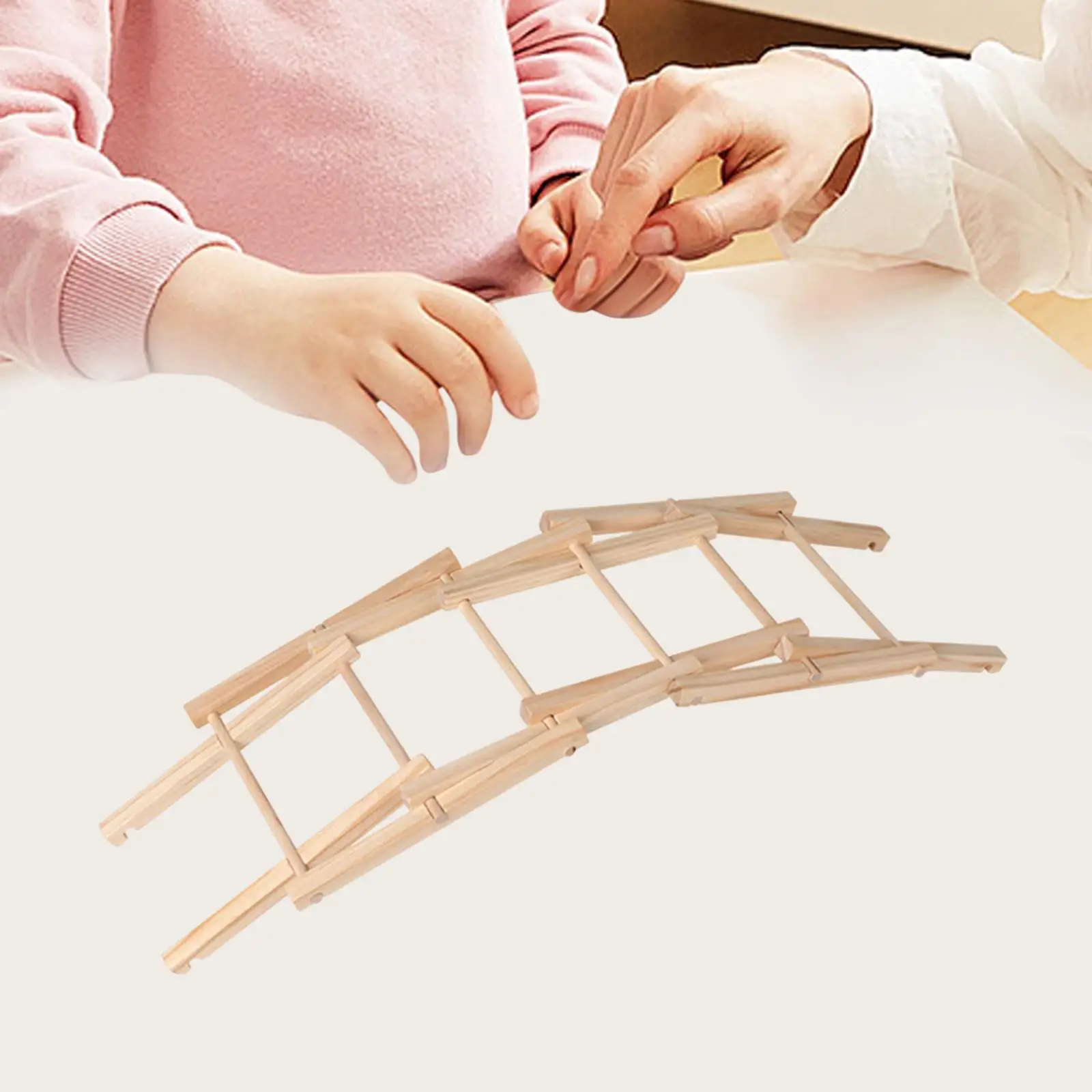 Wood-Science-Model-Bridge-Puzzle-Bridge-Kits-Crafts-Physics-Experiment ...
