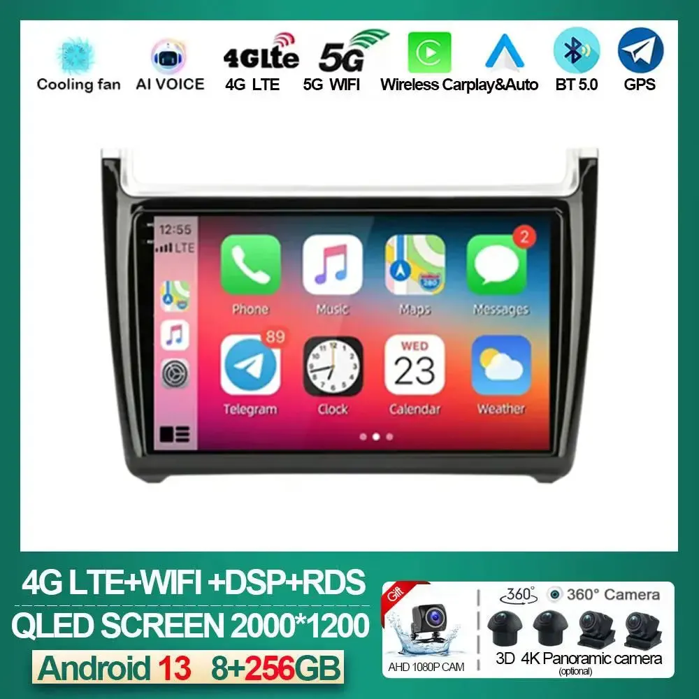 9-DSP-2din-Android-13-Car-Radio-Multimedia-Video-Player-GPS-Navigation ...