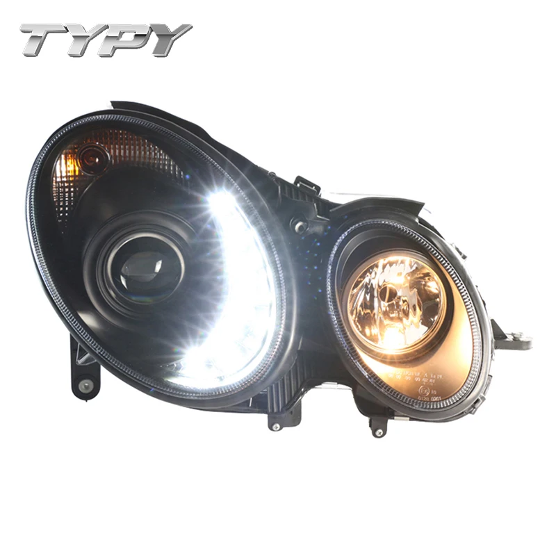 Car Head Lamp Modified LED Head Lights Front Lamp For Mercedes-Benz E ...