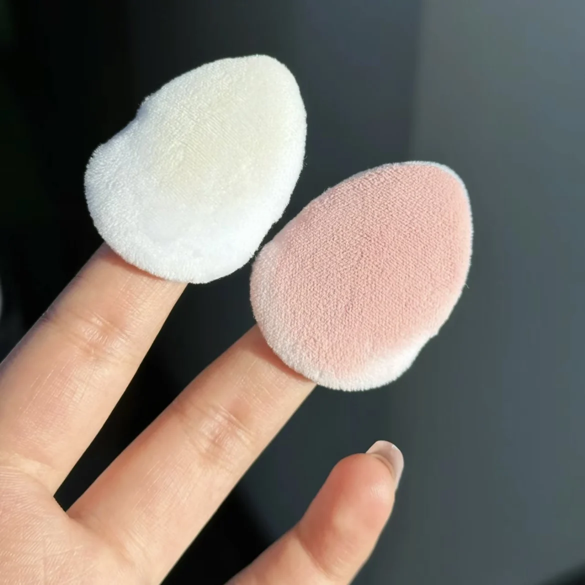 Flower-Knows-Mini-Finger-Powder-Puff-2-Piece-Pack-Makeup-Powder-Puff ...