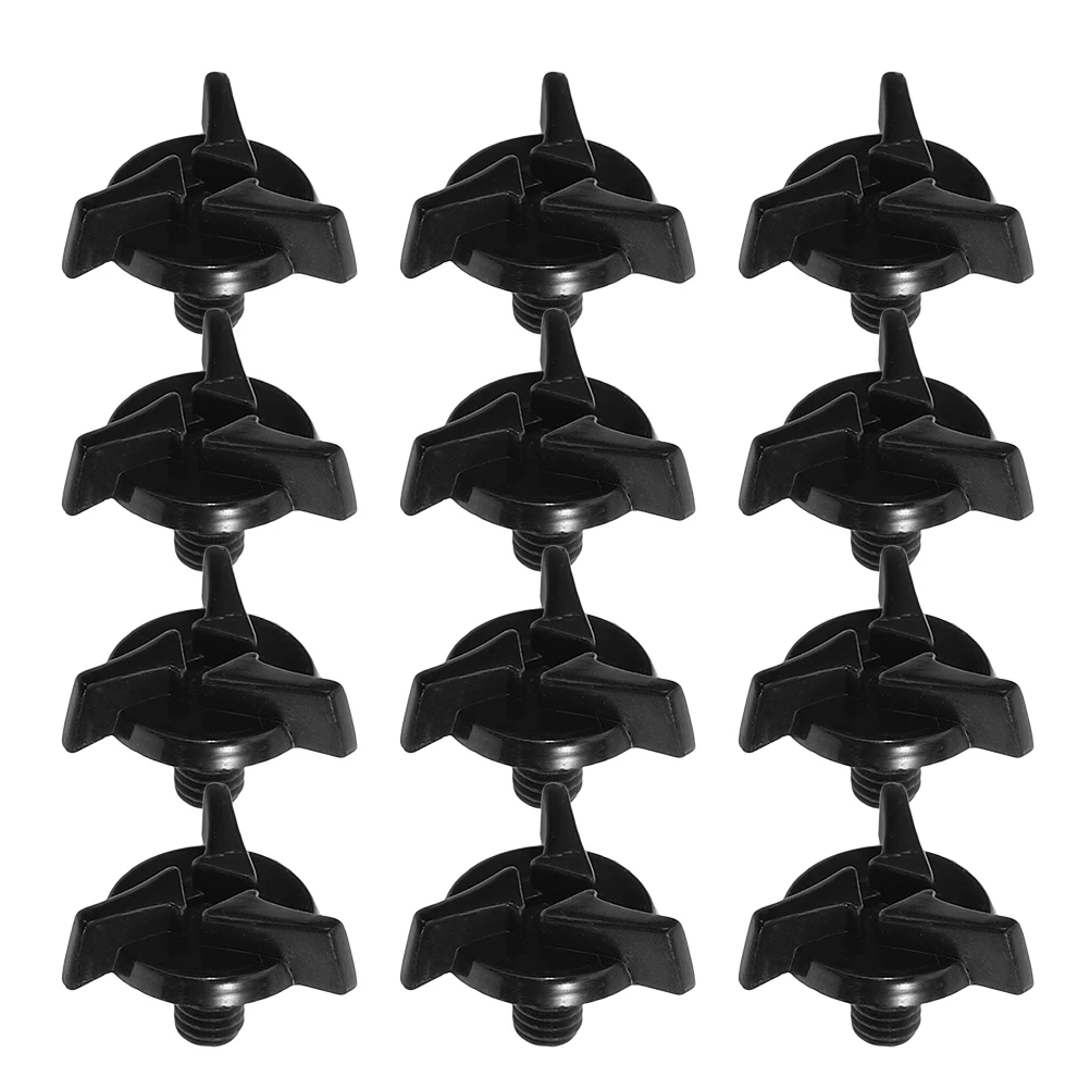12 Pcs Motorcycle Screws Plastic Universal Fastener Accessories For ...