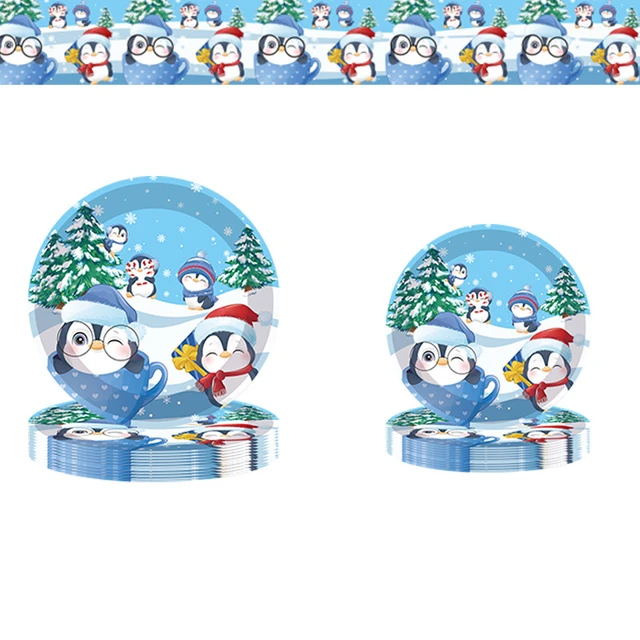 Penguin Snow Globe Clipart
