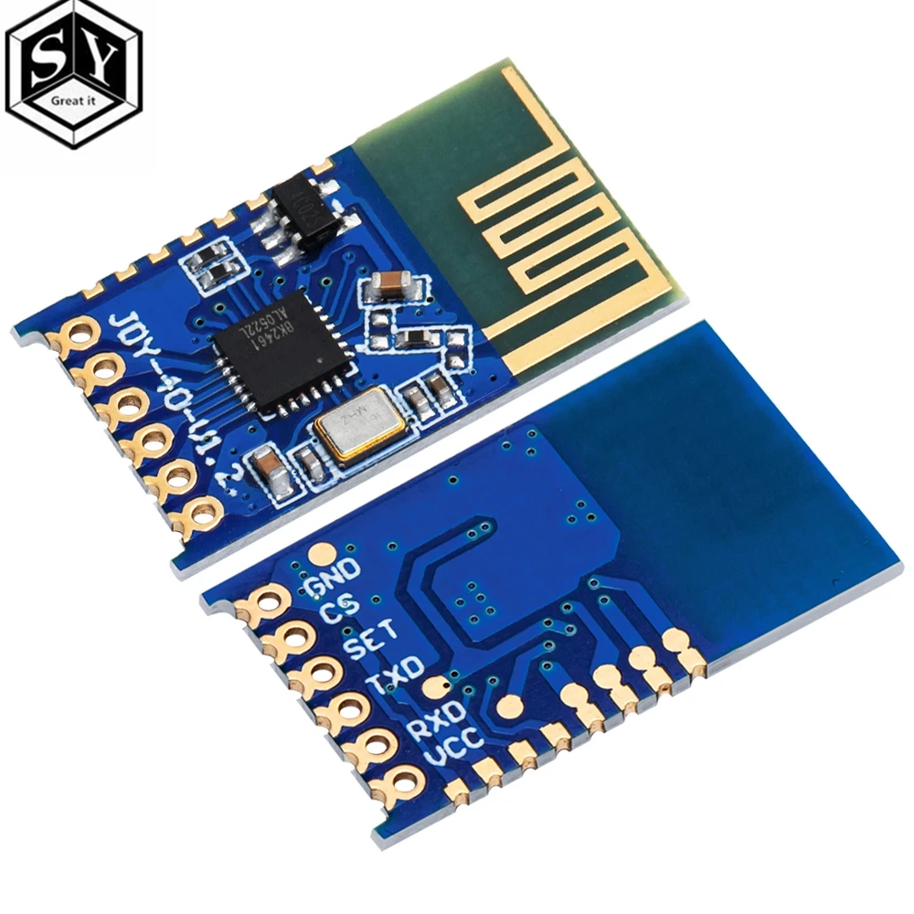 JDY-40-2-4G-Wireless-Serial-Port-Transmission-Transceiver-and-Remote-Communication-Module-IO-TTL ...