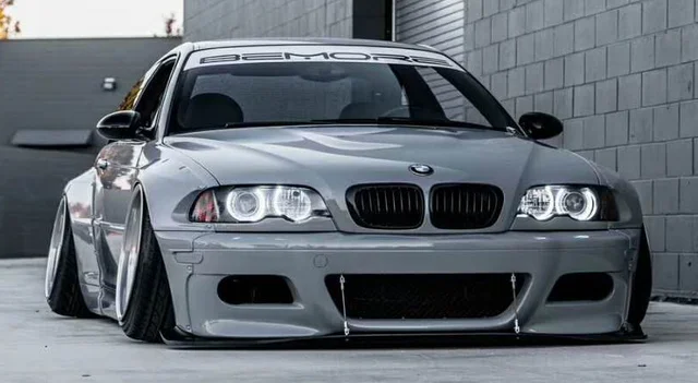 Bmw M3 E46 Modified Widebody