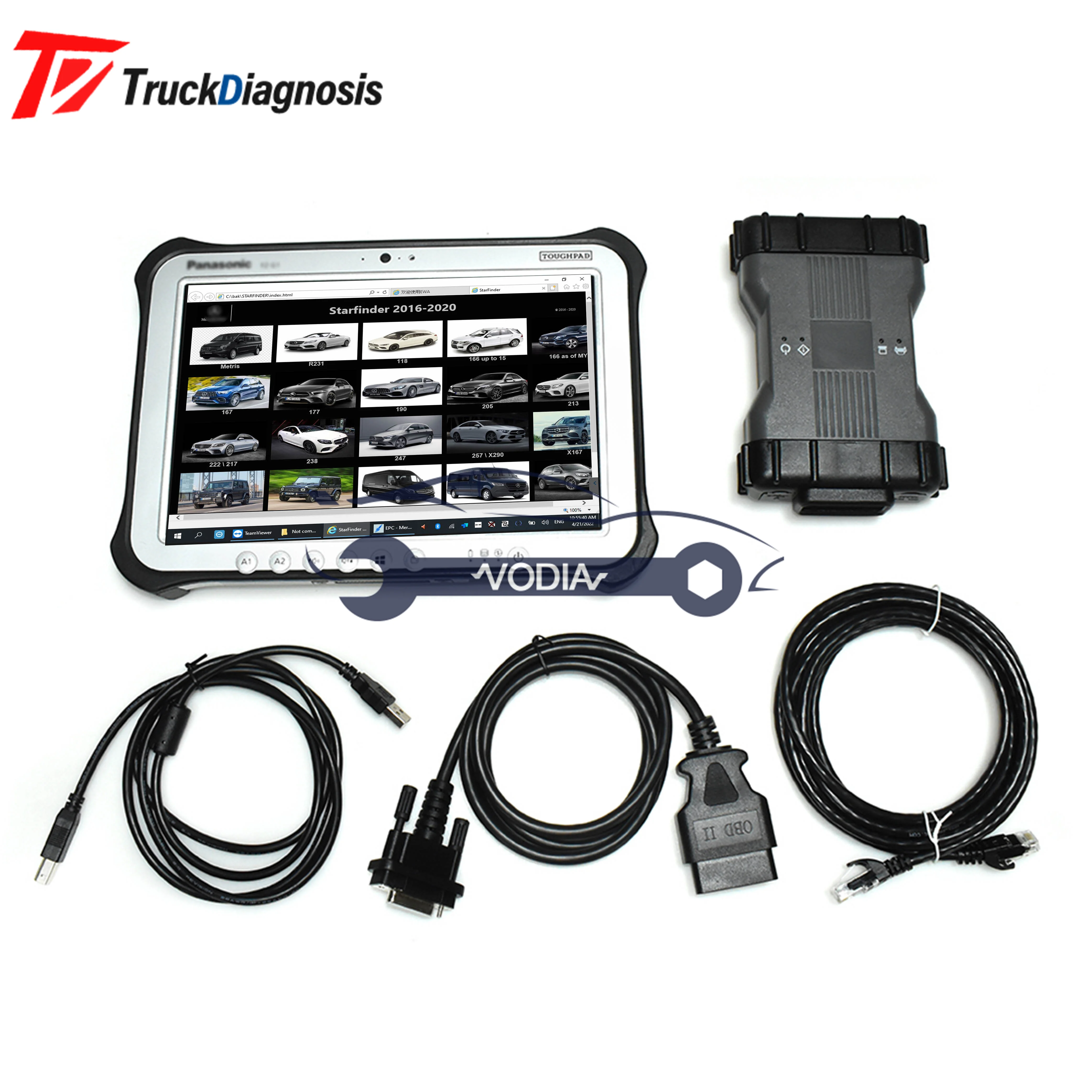 Mercedes BENZ C6 MB SD Connect C6 DoIP Xentry Diagnosis VCI, 60% OFF