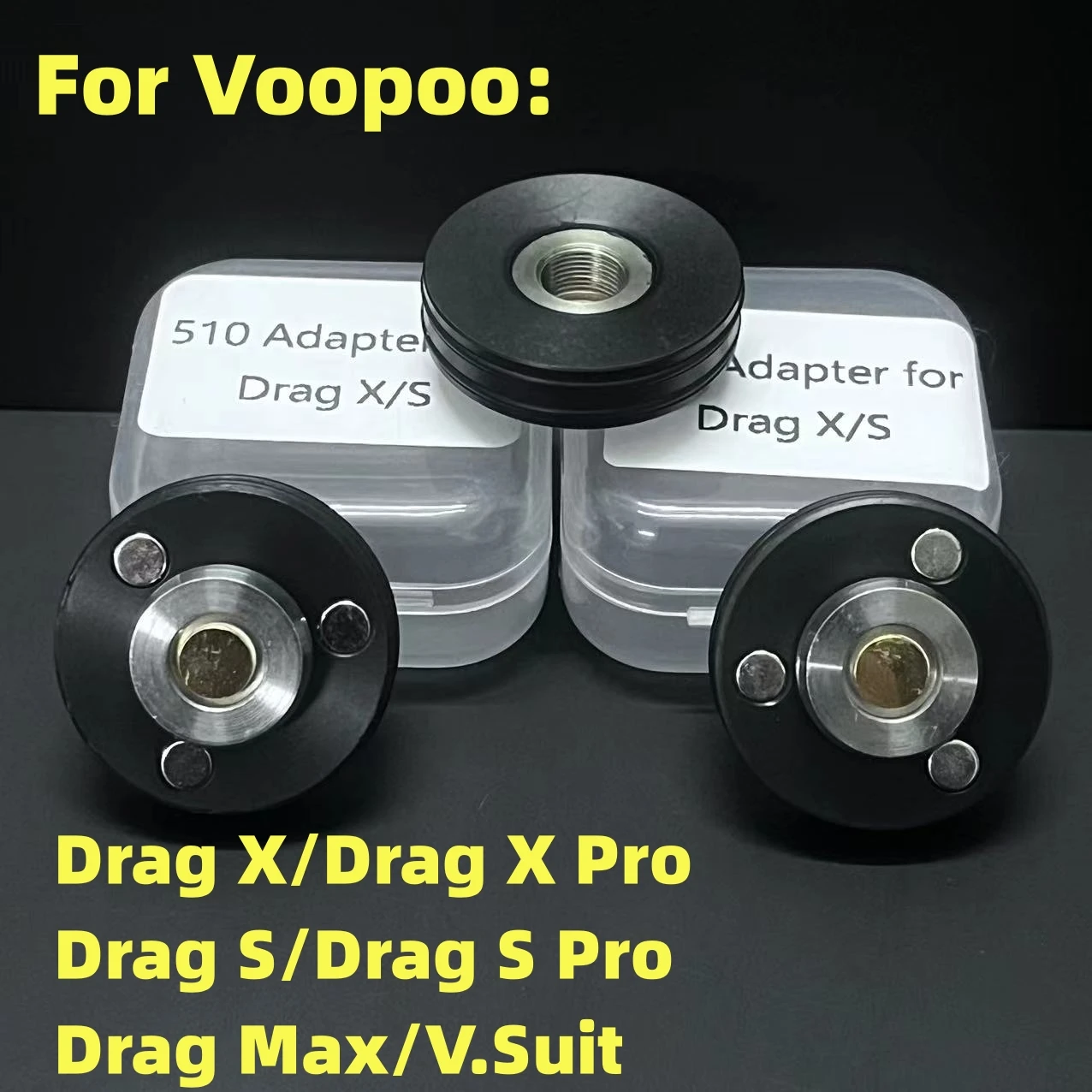 510-Adapter-For-Drag-X-S-Max-Argus-Pro-VooPoo-V-Suit-Magnetic-Connector ...