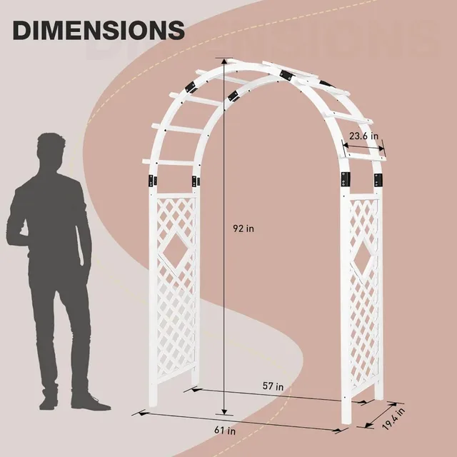 Wooden wedding arch dimensions 60 photos - Vianawedding.com