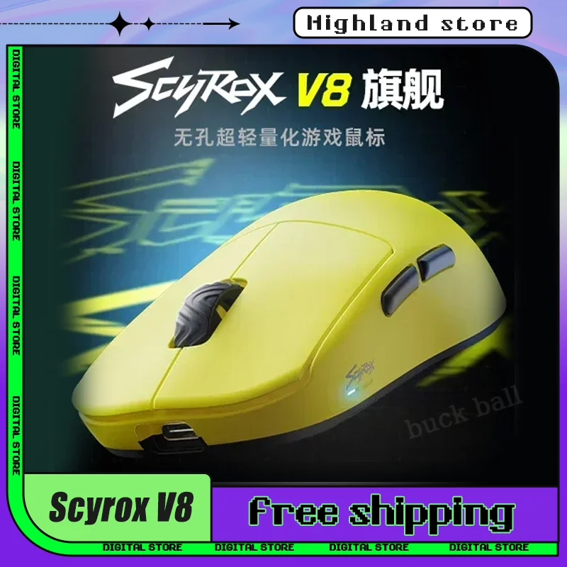 Scyrox-V8-Gaming-Mouse-2-Mode-2-4G-Wireless-Mouse-Support-8k-36g ...