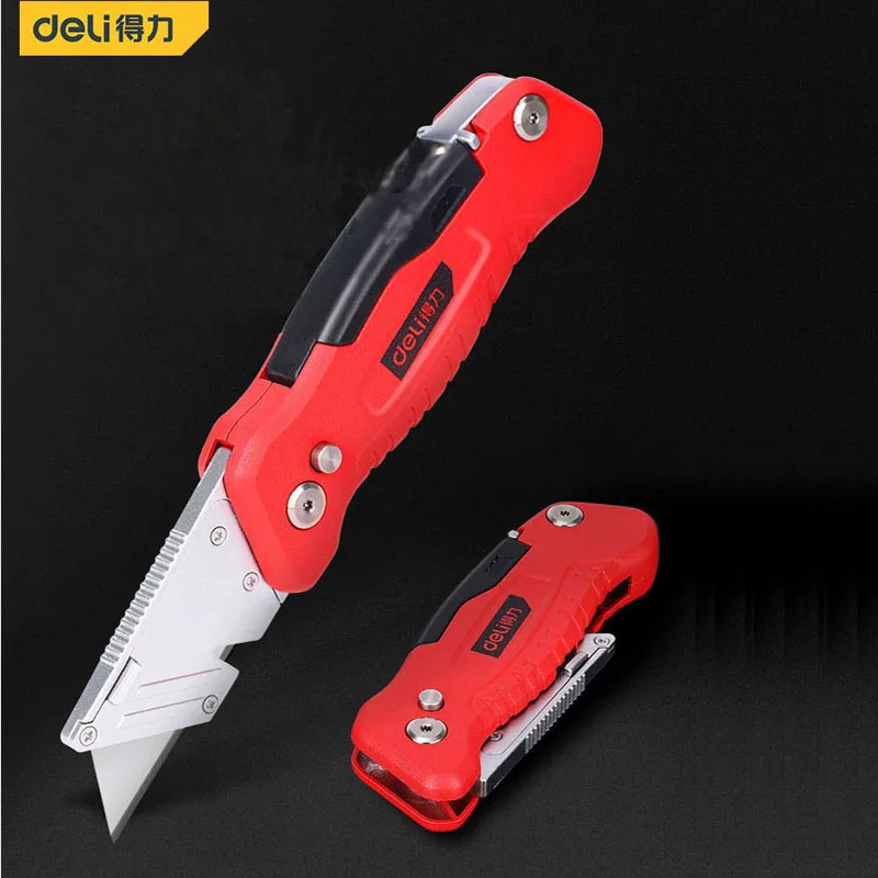 Deli-Multi-Function-Folding-Utility-Knife-Set-All-Metal-Heavy-Duty-Box ...
