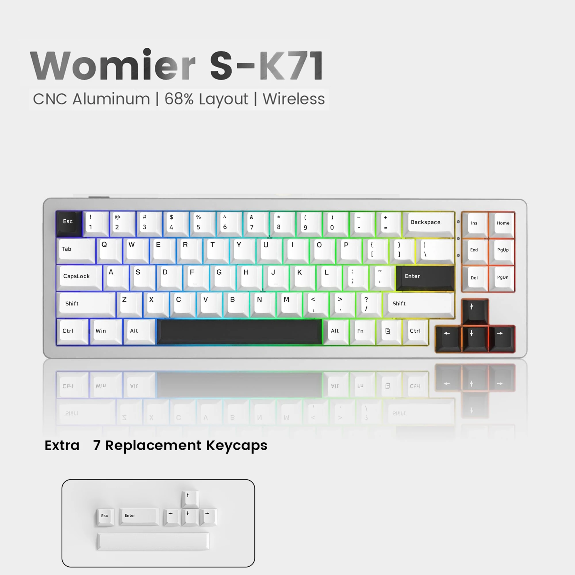 Womier-S-K71-WOB-Tri-Mode-68-Bluetooth-Wireless-Mechanical-Gaming ...