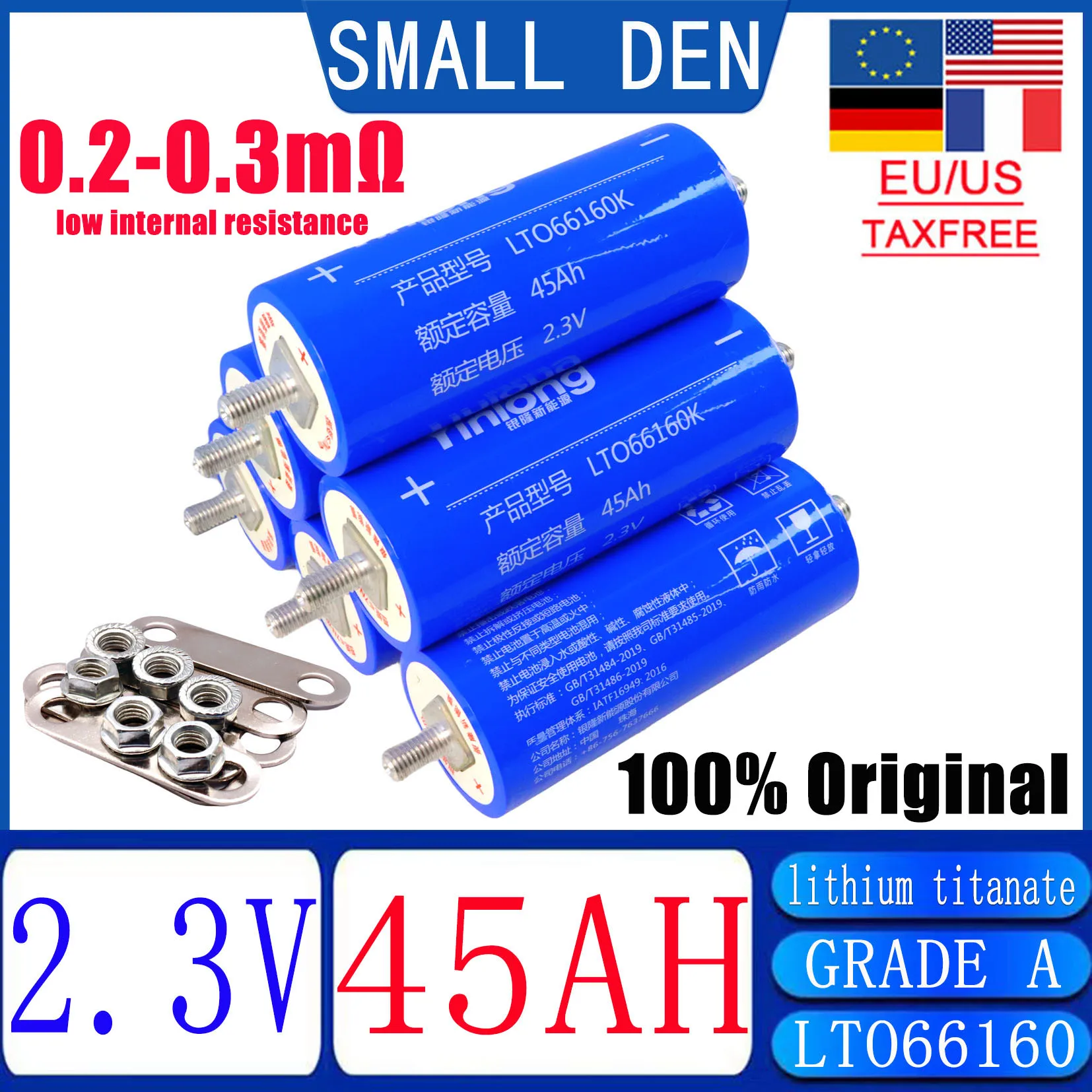 1-36pcs-original-yinlong-2-3v-45ah-Lithium-titanate-lto-Battery-10c-DIY ...