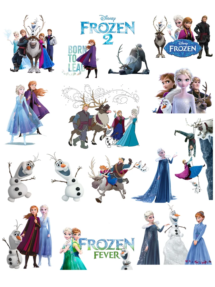 Stiker-Termal-Putri-Disney-Frozen-Iron-On-Patch-Anna-dan-Elsa-untuk ...
