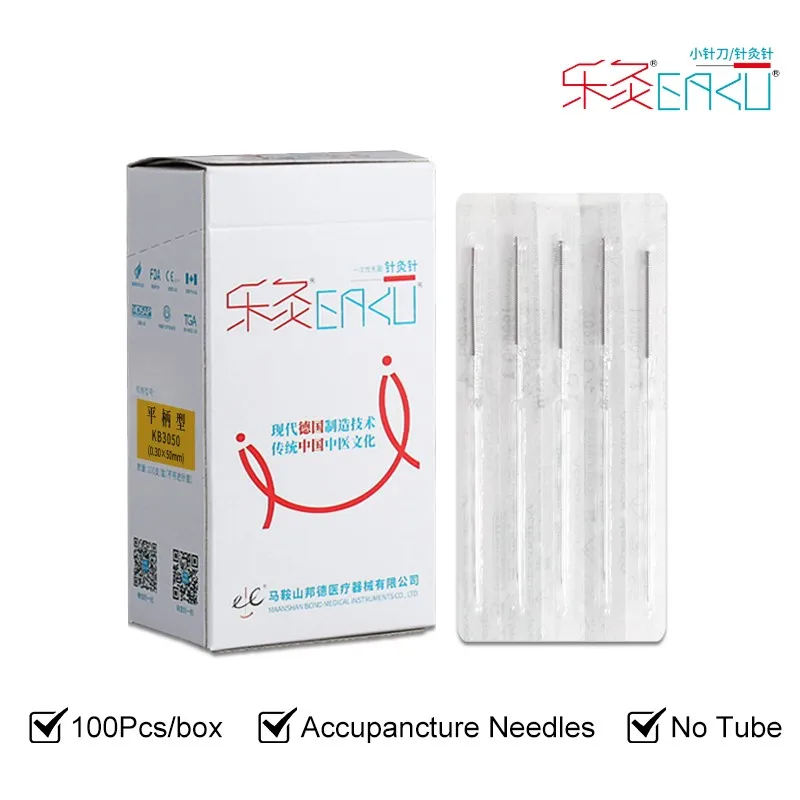 EAKU-KB-Type-100pcs-Acupuncture-Needle-Beauty-Massage-Disposable ...