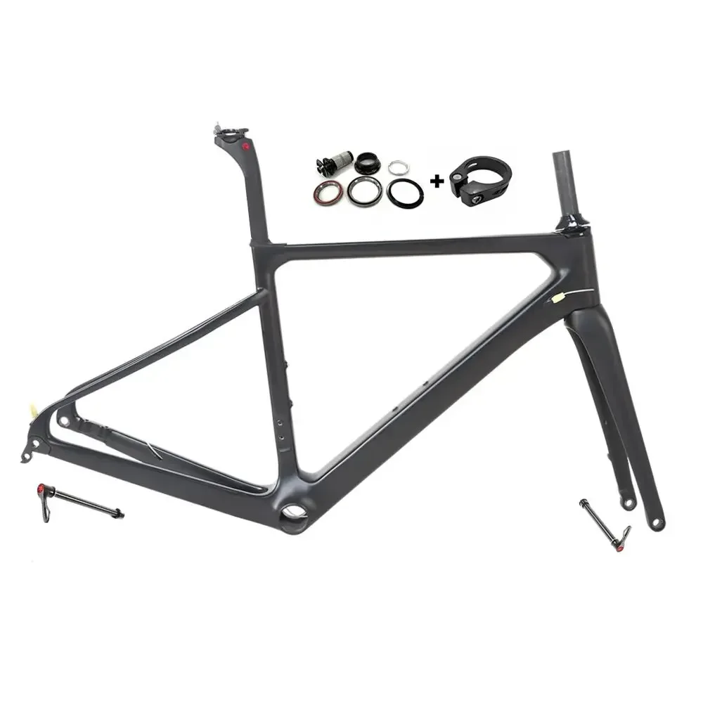 TWITTER-R6-China-factory-off-road-oem-700c-carbon-gravel-frameset-thru ...