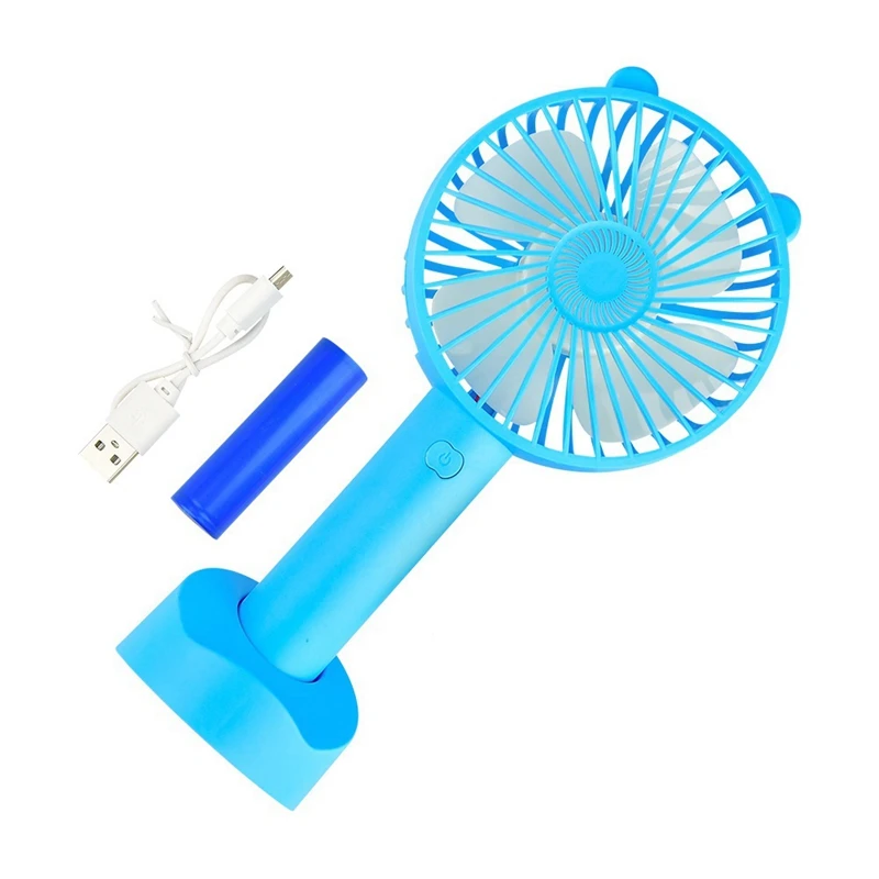 Vert - Mini ventilateur de bureau, Portable et créatif, avec socle ...