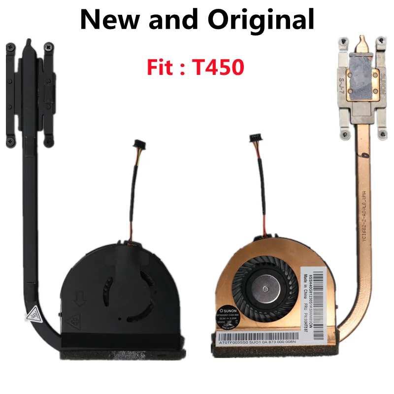 New-Original-Heatsink-CPU-Cooler-Cooling-Fan-For-Lenovo-ThinkPad-T450 ...