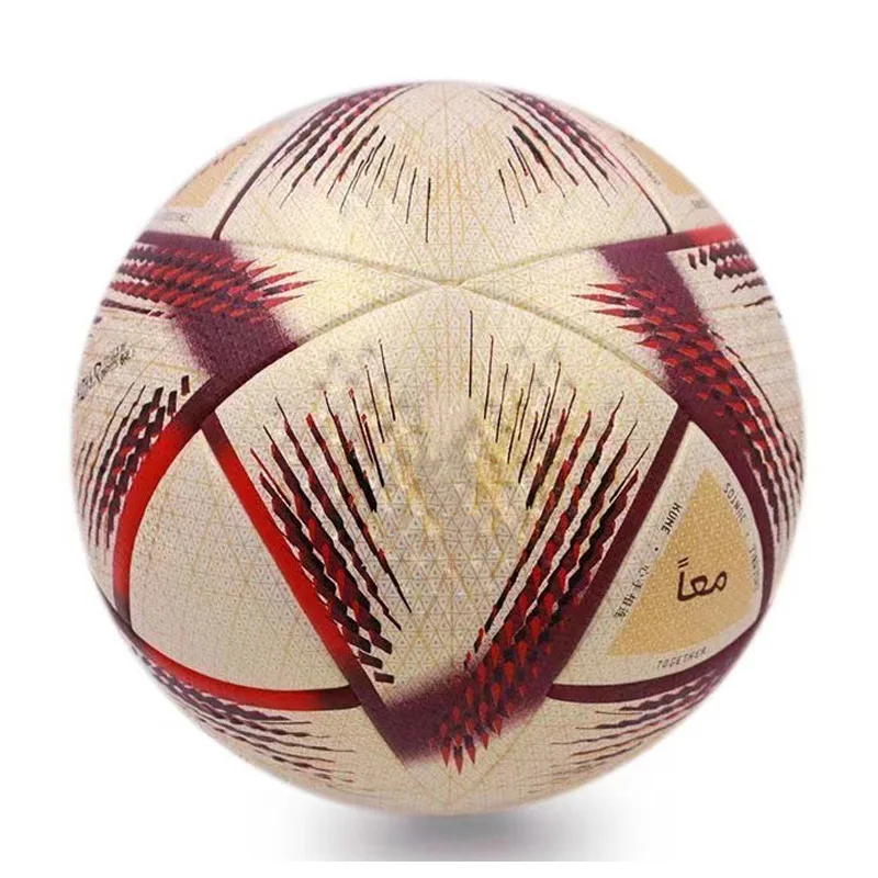 Nuevo balón de fútbol profesional de PU sin costuras para hombres, tamaño 5, balones de ...
