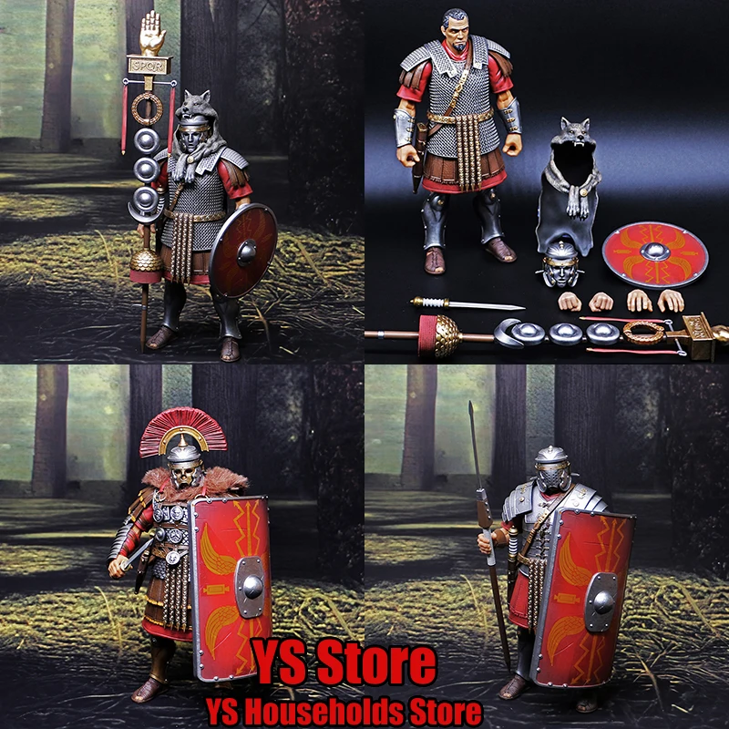 XESRAY-1-12-Roman-Legion-Seires-Centurion-Flag-Bearer-Rifleman-Movable ...