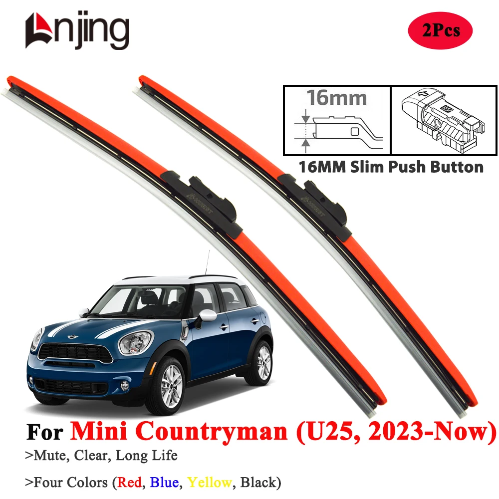 Red Car Windshield Wipers For Mini Countryman U25 2023-Now - AliExpress 34