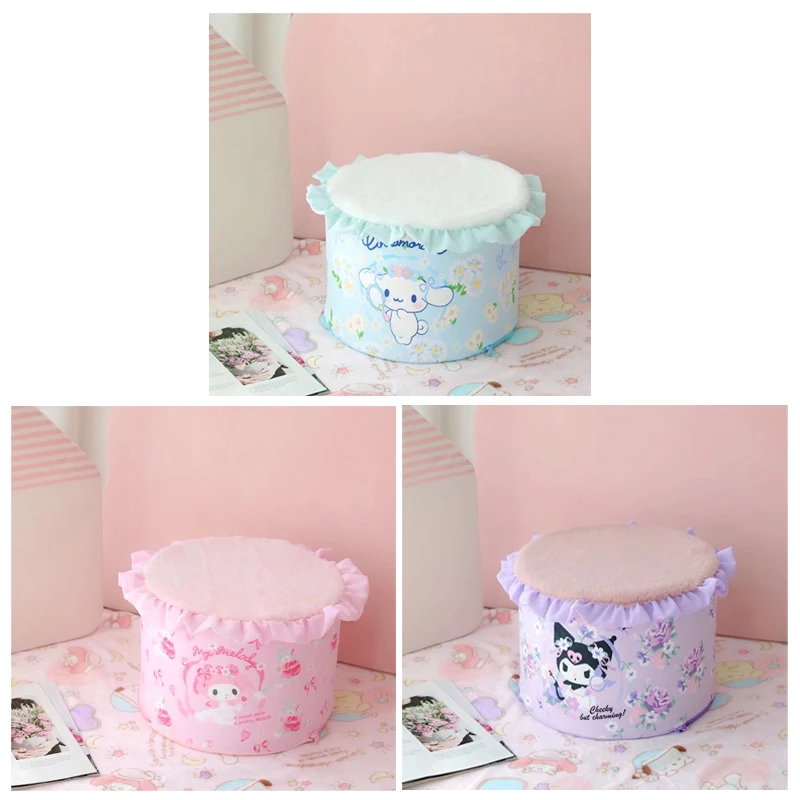 Happy Birthday! Kuromi Light Colored Stool with Storage - munimoro.gob.pe