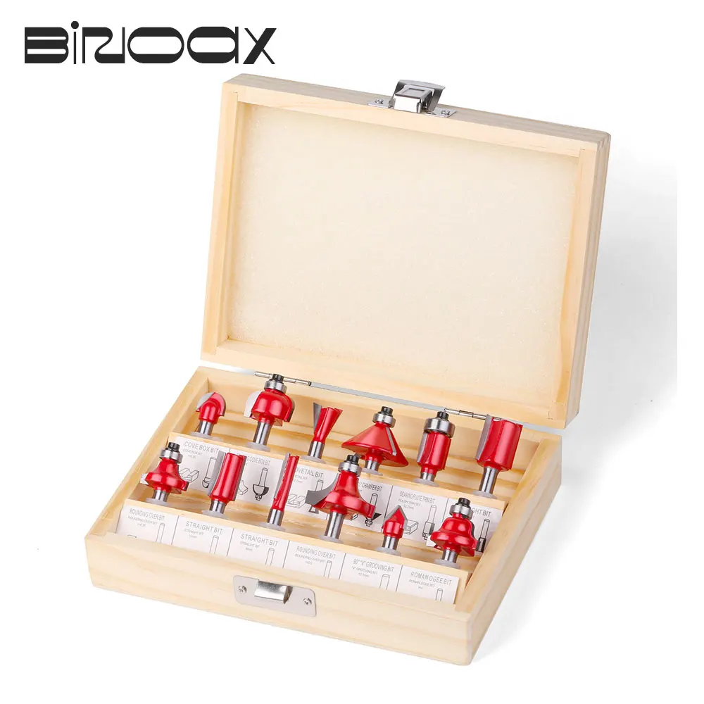 Binoax-12Pcs-Tungsten-Carbide-Router-Bits-Set-Rotary-Power-Tool ...