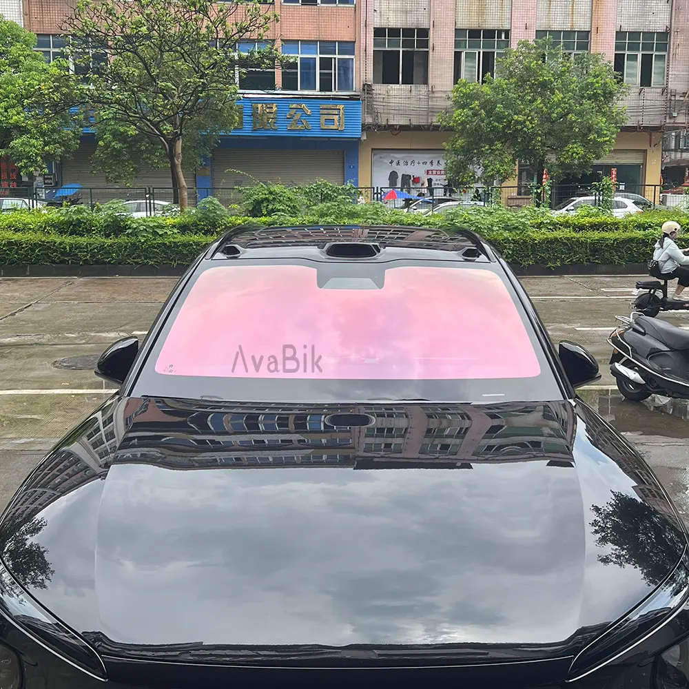 1X3M Red Ghost Chameleon Window Tint Film Nano 82%VLT Car/house Window ...