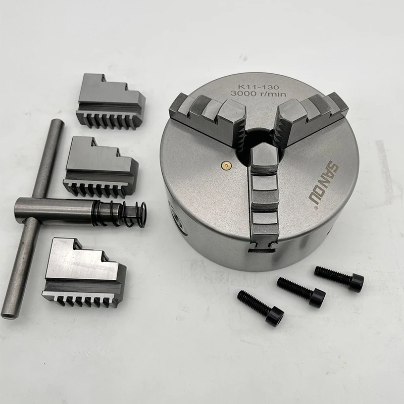 4 Jaw Lathe Chuck SANOU 4 Jaw Self-Centering Chuck - 100mm Mini Metal ...