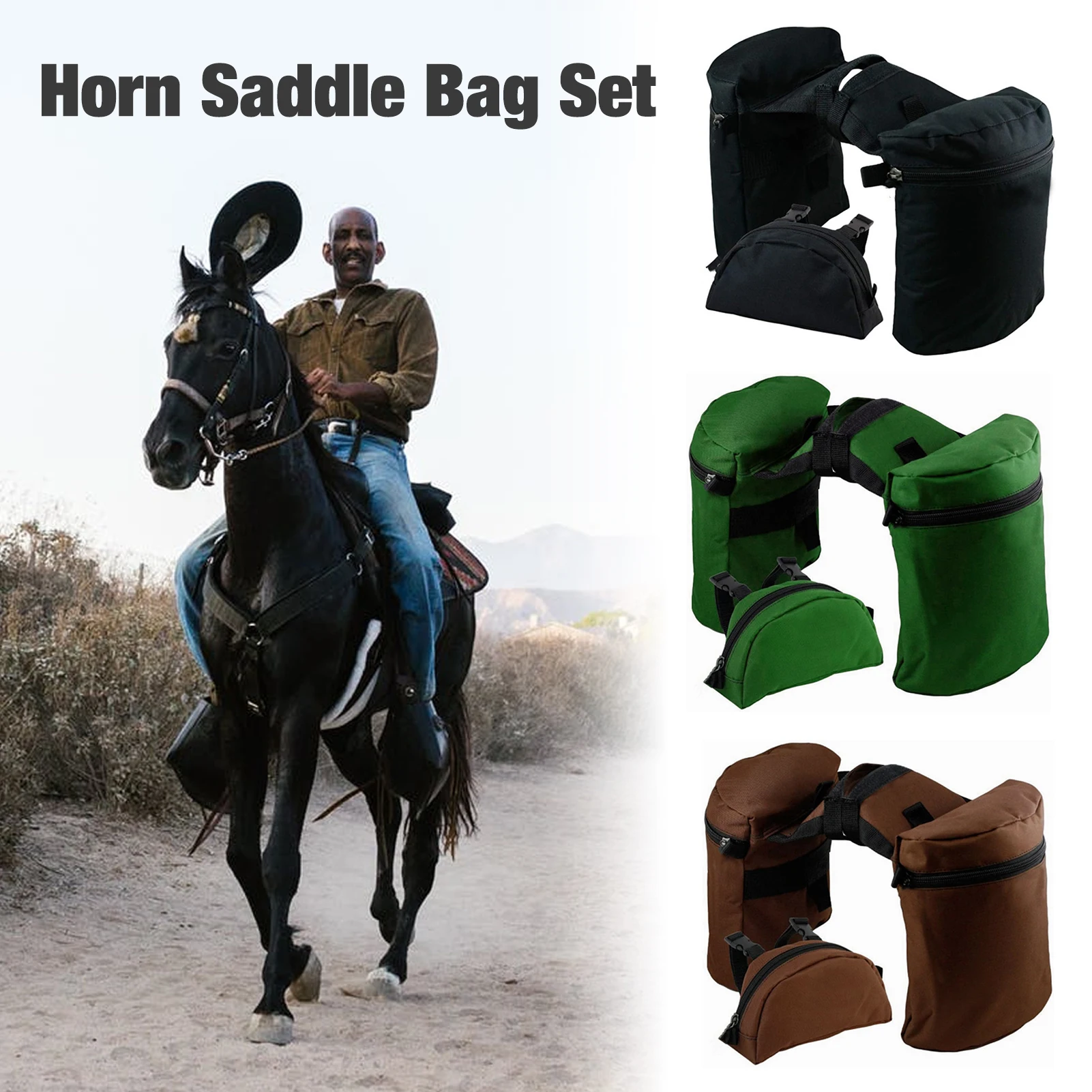 Saddlebags For Horses On Horses