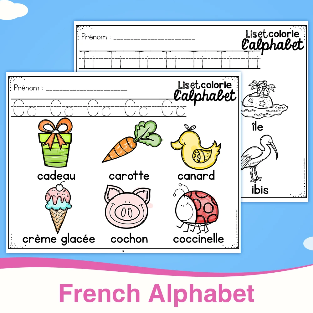 French For Kids Worksheets