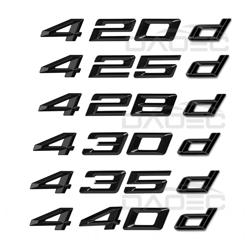 Car-3D-ABS-Trunk-Letters-Logo-Badge-Emblem-Styling-Decals-Sticker-For ...