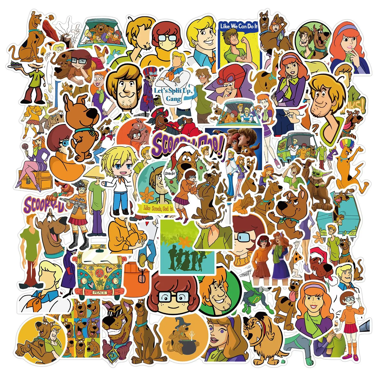 Dropshipping Copilot - 100Pcs Cute Scooby Stickers DIY Stickers ...