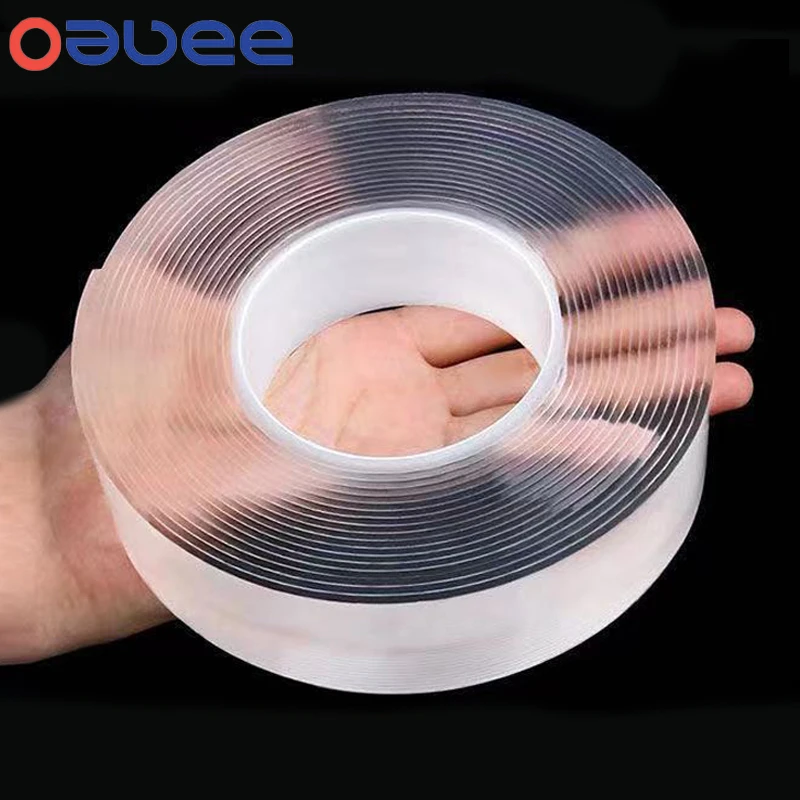 Transparent Double-sided Nano Tape Household Products Bathroom Kitchen ...