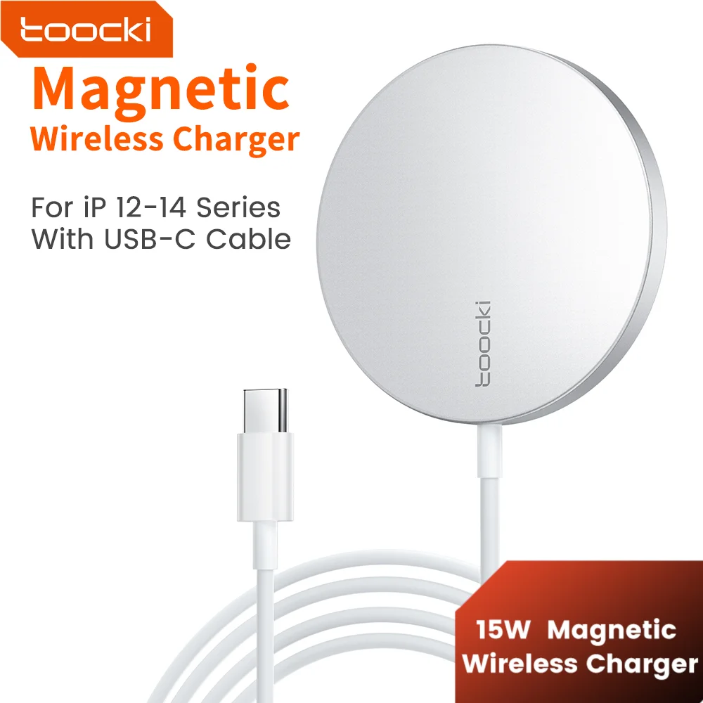 Toocki 15W Strong Magnetic Super Charge Wireless Charger For Iphone 16 ...