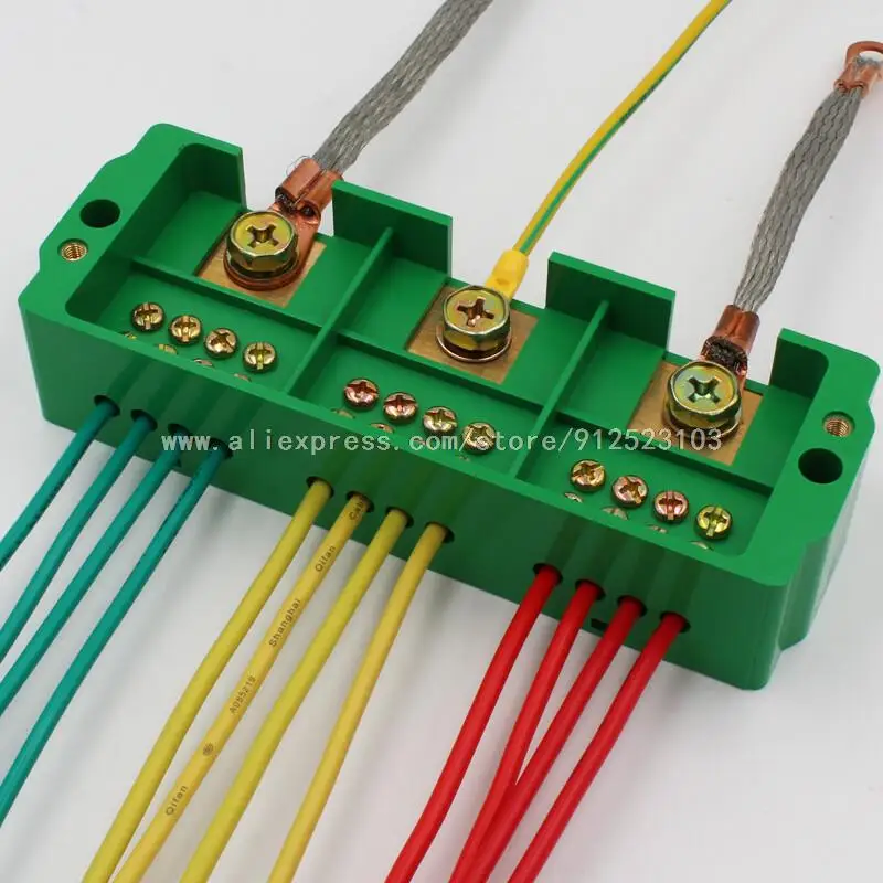 FJ6-3-phase-3-in-12-out-Wire-Connection-Terminal-Distributor-Junction ...