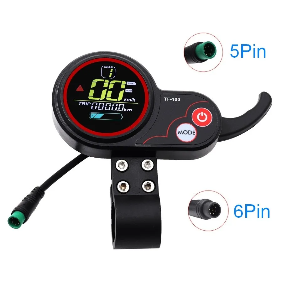 Electric Scooter Instrument Display Panel 36V 48V TF‑100 With USB ...