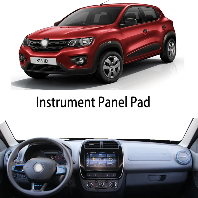 For-Renault-Kwid-Car-Styling-Dashmat-Dashboard-Cover-Instrument-Panel ...